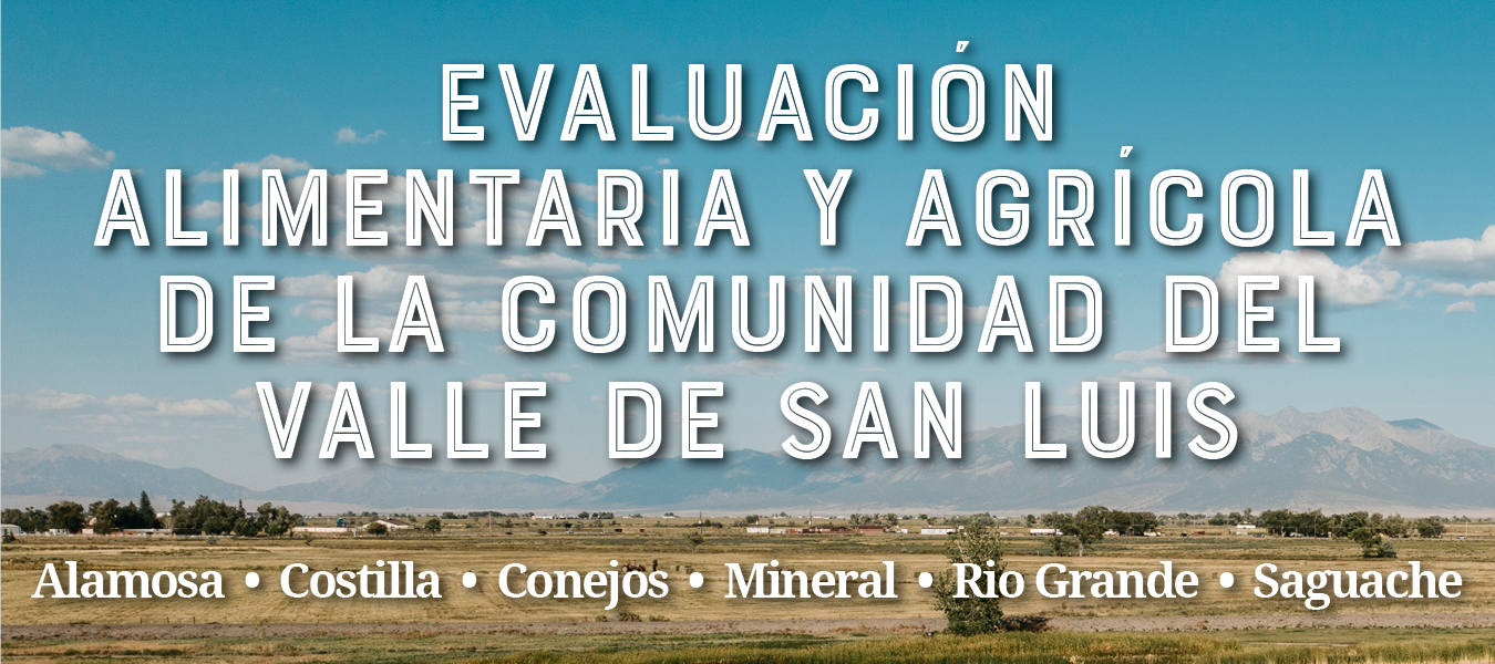 Evaluación Alimentaria y Agrícola de la Comunidad del Valle de San Luis ...